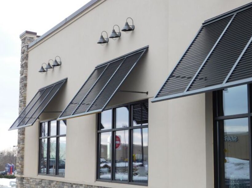 Window Awnings Standing Seam Lafayette Door Awning